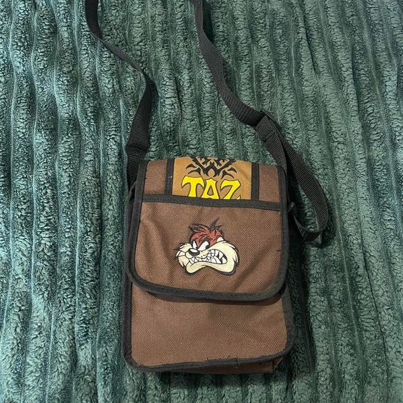 Bags | Taz Brown Crossbody Bag | Poshmark